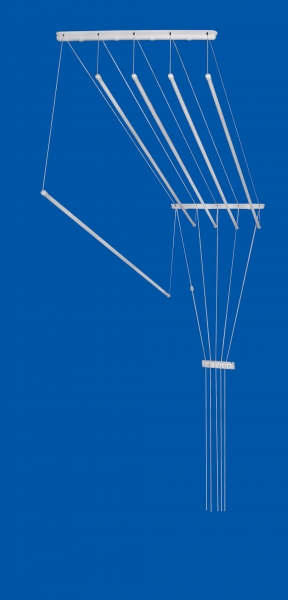 Stropný sušiak 140 cm - Sunix, kvetináče ,reisenthel,bytove doplnky